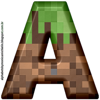 M. Michielin Alphabets: MINECRAFT ALPHABET LETTER PNG , ALFABETO ...