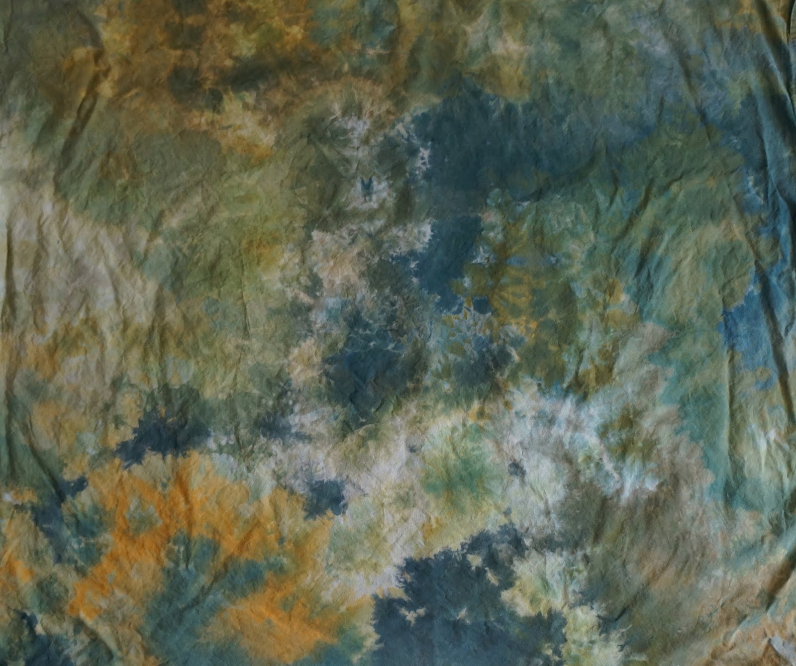 Ginger Wilson: Snow dyed fabrics