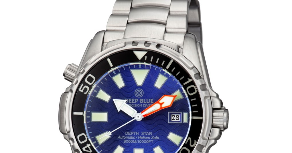 OceanicTime: DEEP BLUE Watches DEPTH STAR 3000M