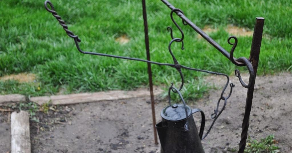 Skab Leatherworks: Hand Forged Coffee Pot Tipper / Pourer