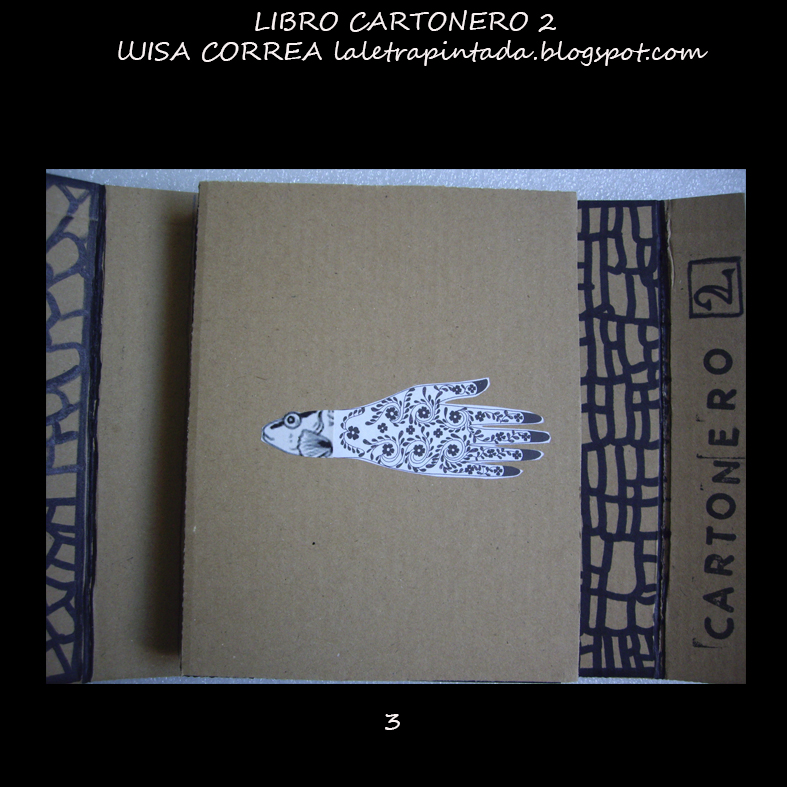 la letra pintada: LIBRO CARTONERO 2