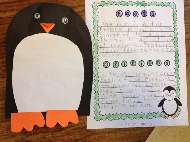 Simply Second Grade: Penguin Ideas from the Past!