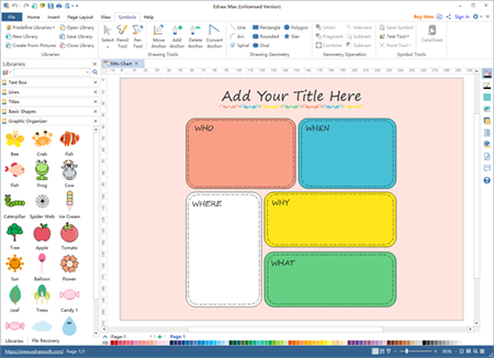 Graphic Organizer Software for Windows, Mac and Linux