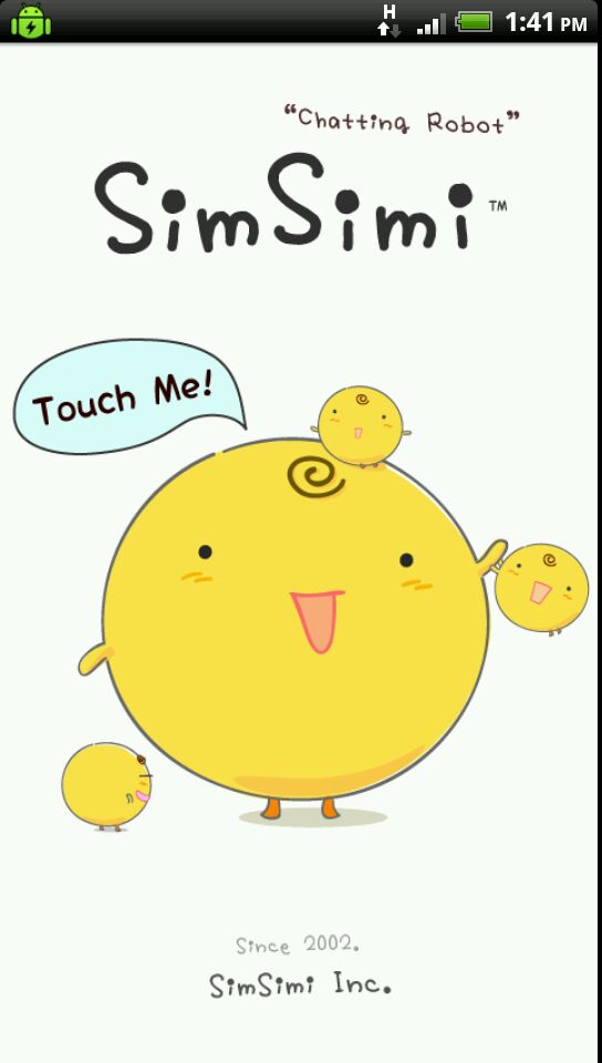 Simsimi Chat: Simsimi Chatting Robot