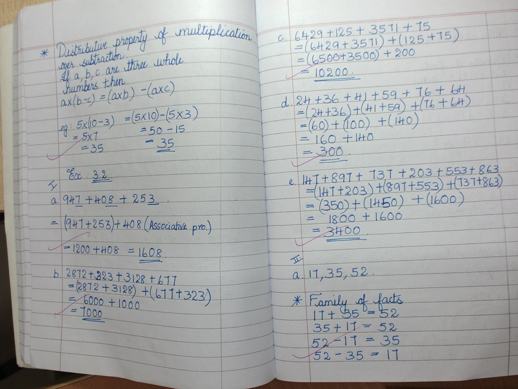 PIS VADODARA STD 6: Grade 6 Math - Whole Numbers