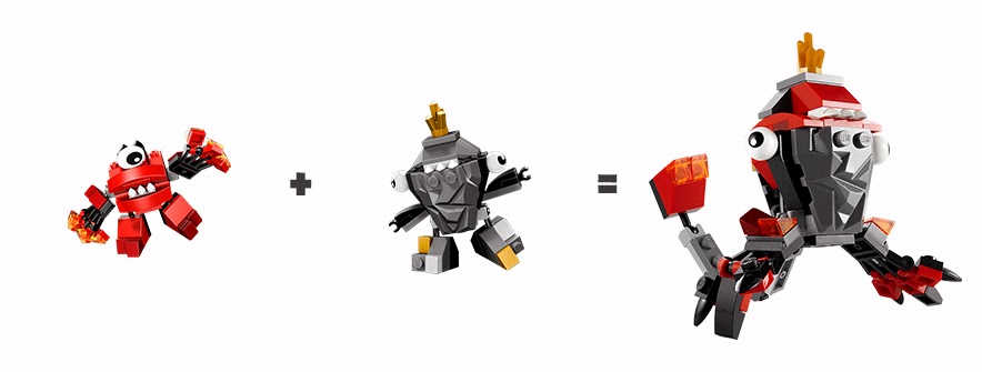 The Lego King: Lego Mixels Mixs Murps!