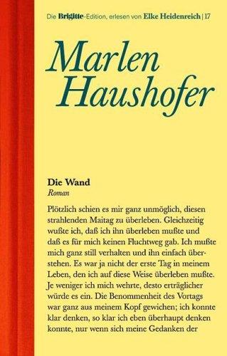 Tertulia Moderna: Book Review: "The Wall" ("Die Wand") by Marlen Haushofer