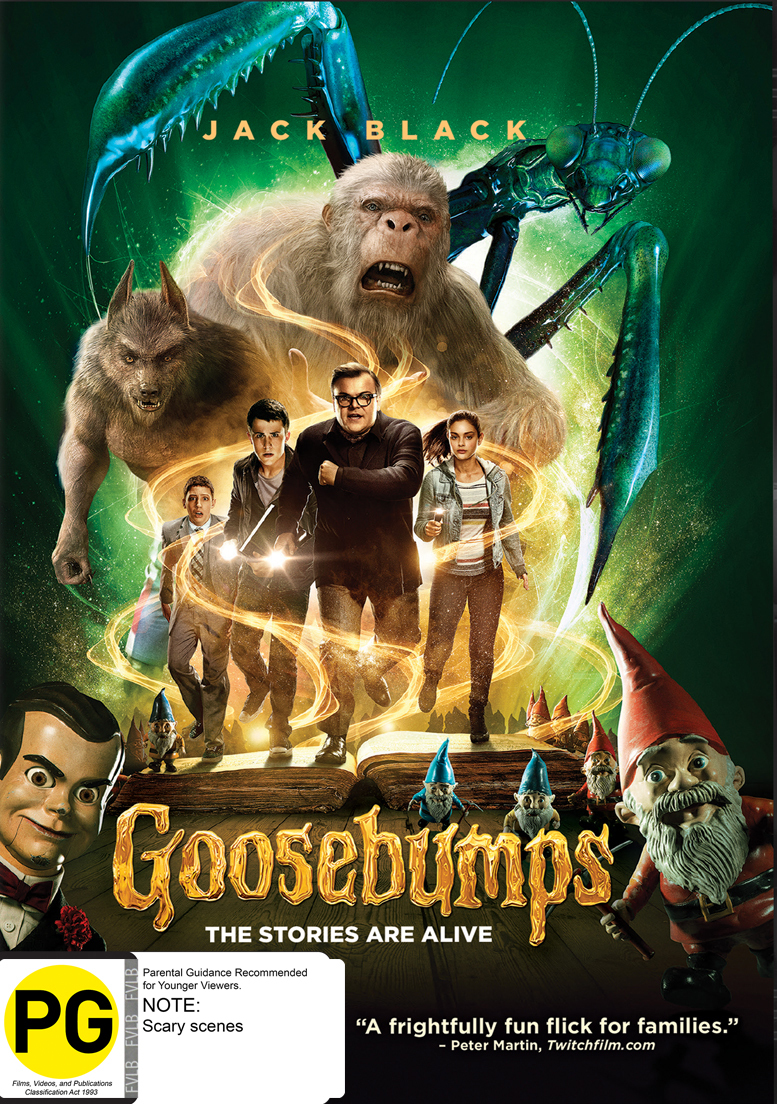 Goosebumps Dvd
