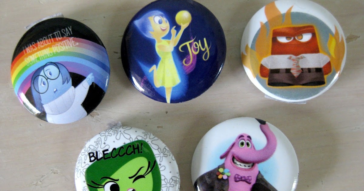 Dan the Pixar Fan: Inside Out: Hot Topic Pins