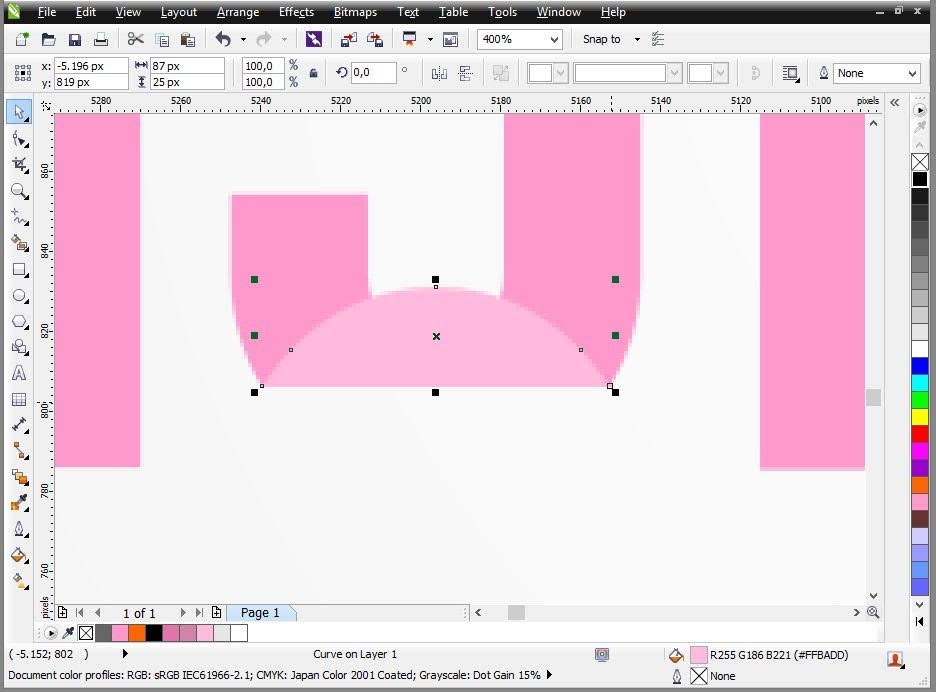 CorelDRAW Tutorial - Folding Paper Text Effect - Galih Gasendra