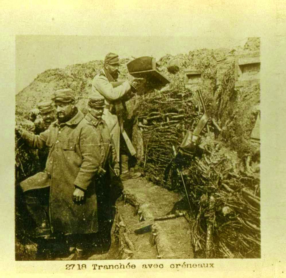 Cours de Français: Images des tranchées