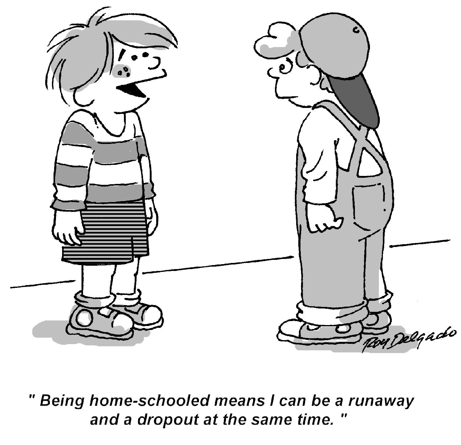 Plum Loco - Roy Delgado: 1145 kid Cartoon of the Day - Roy Delgado