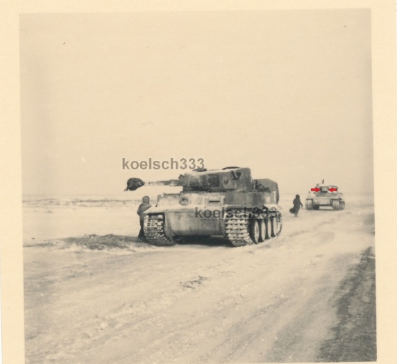 Snapshots from the Ostfront: schwere Panzer Abt. 503 Tiger Panzer "213 ...