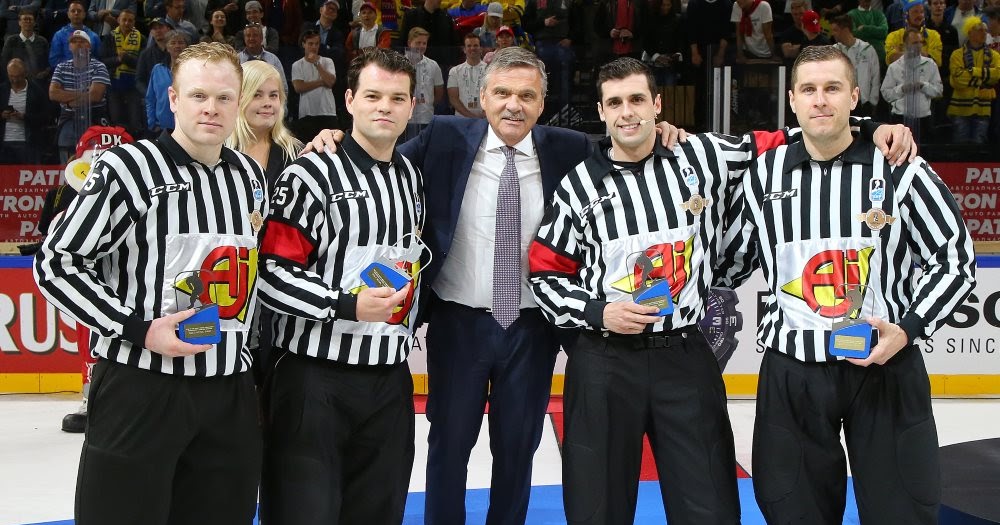 Rozhodčí z kterých zemí se představí na MS 2019? | Hokejžurnál.cz