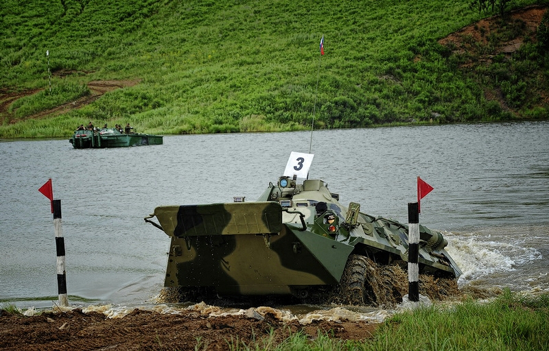 SNAFU!: Russian Heavy Armor river crossing ops.