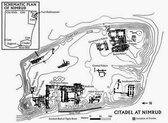ArqueoLugares: NIMRUD / CALAH. Noomanea. Al Hamdaniya. Irak