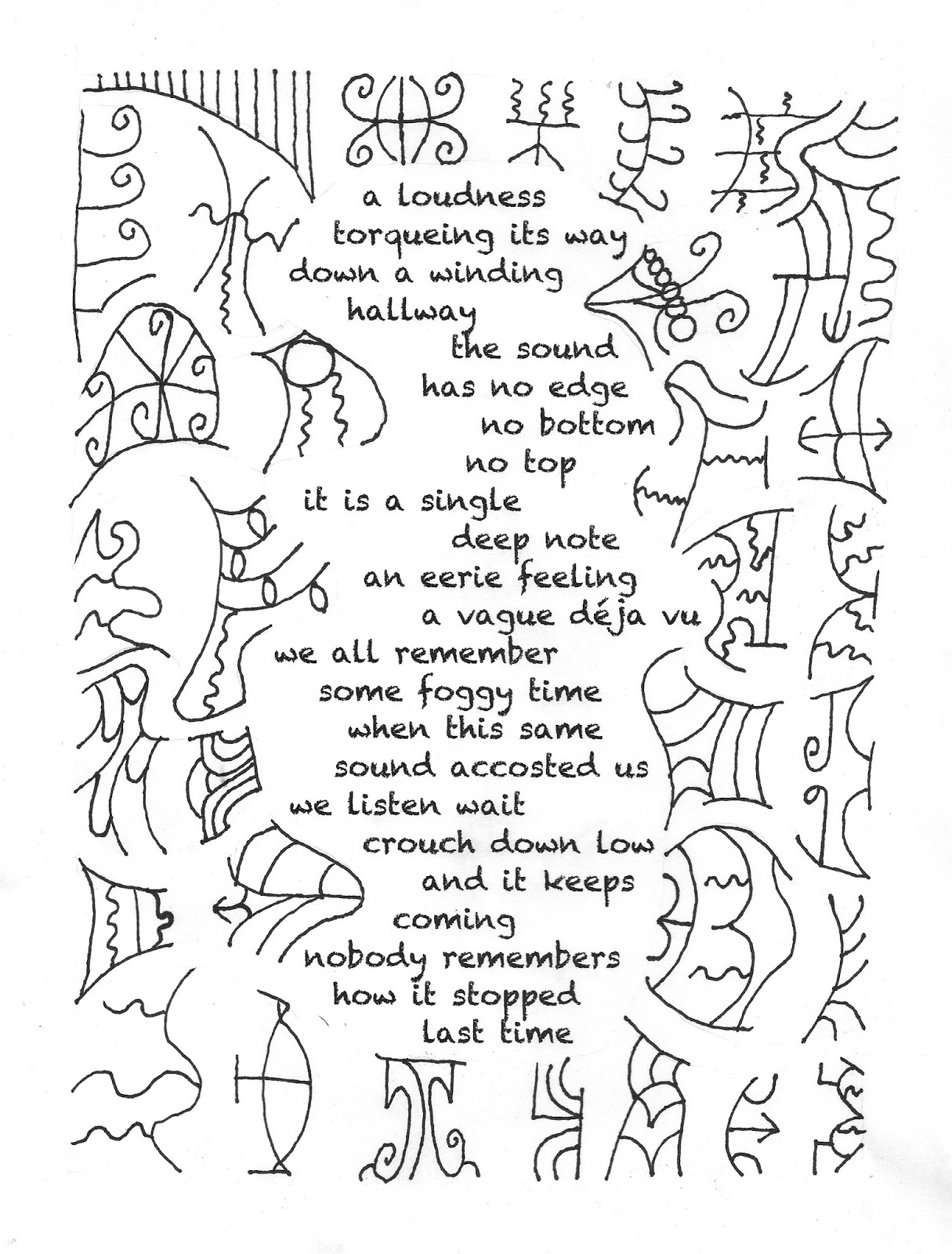 Post-Asemic Press: 2 sample pages and cover art from '100 Hybrids,' a ...