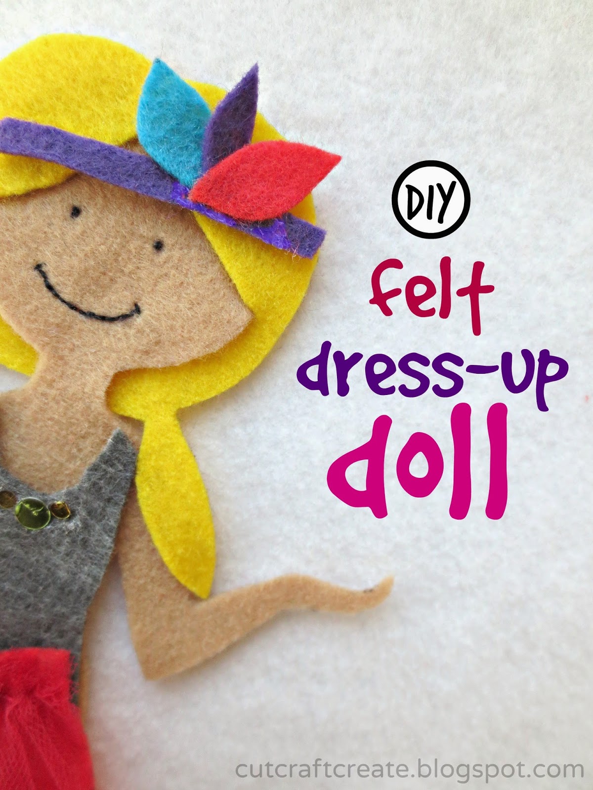 Cut, Craft, Create: Personalized "Paper" Dress-Up Doll