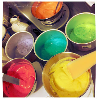 Colorful Layer Cake 彩色蛋糕