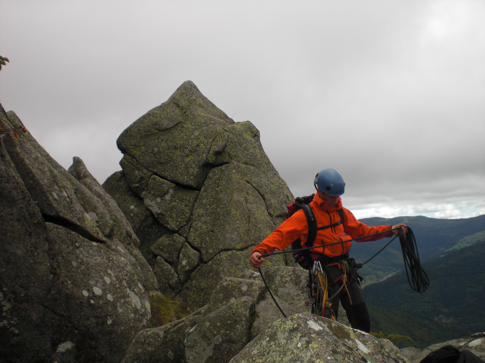 GRIMP-AVENTURE: traversée de l'arete des SPITZKOPF
