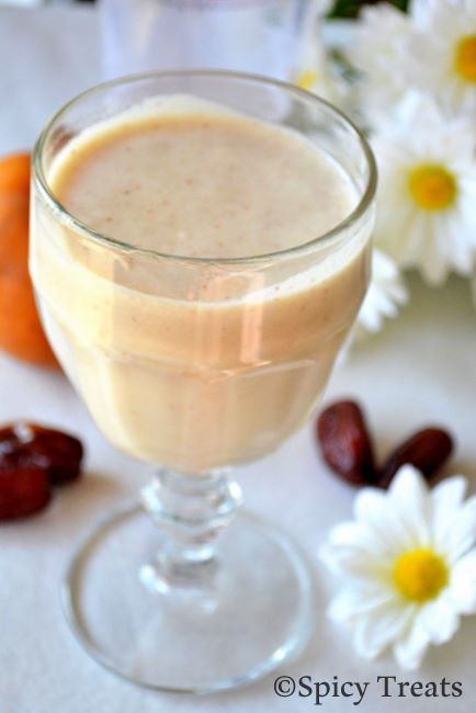 Spicy Treats: Apple Pear/Asian Pear Dates Milkshake