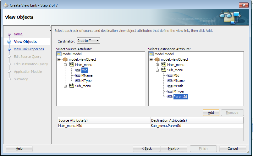 Oracle ADF : Dynamic Menus in ADF