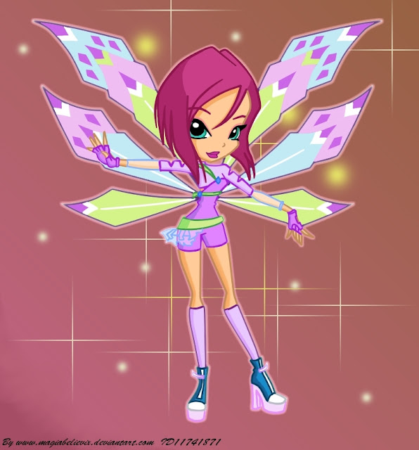 Tecna Tracix Chibi - Winx Club All