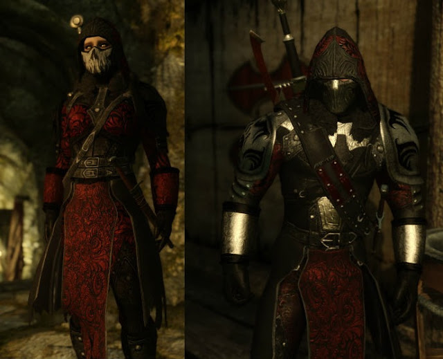 Sithis Armour and Blades [HDT Cloth] ~ Eskyrim