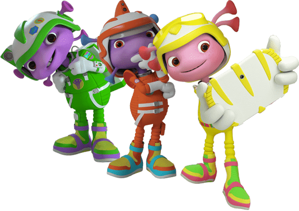 Cartoon Characters: Floogals (PNG)