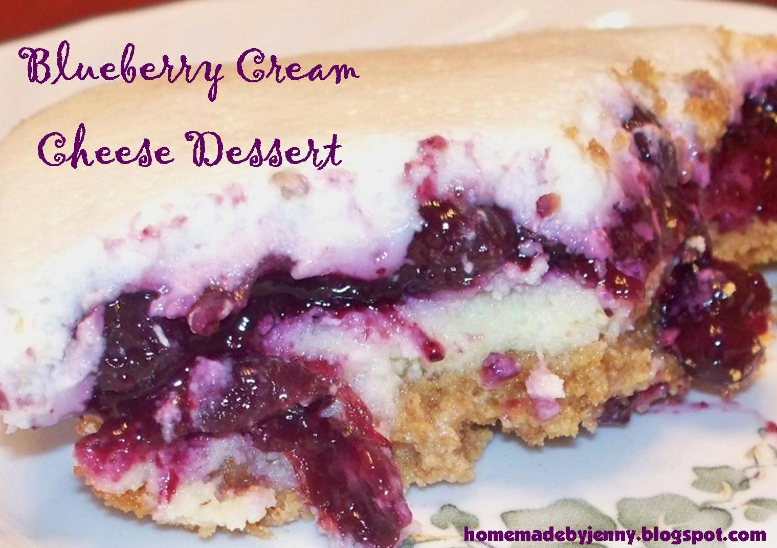 Graham Cracker Blueberry Cream Cheese Dessert at Taylah Cayley blog
