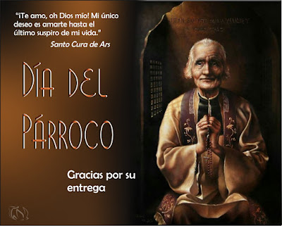 TARJETAS Y ORACIONES CATOLICAS: DÍA DEL PÁRROCO