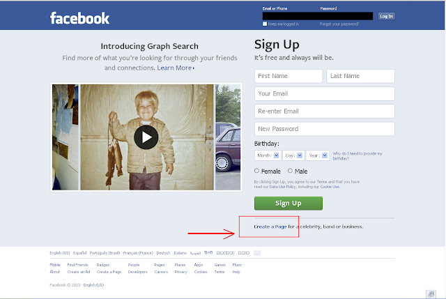 How to Create a Facebook Fan Page ~ Viral Blogger Tricks