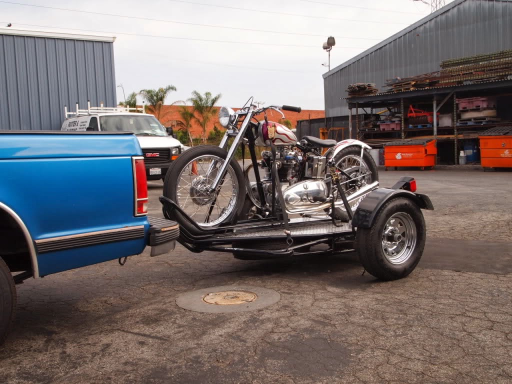 South Bay Street Machines: 2003 Kendon Single Rail Motorcycle Trailer