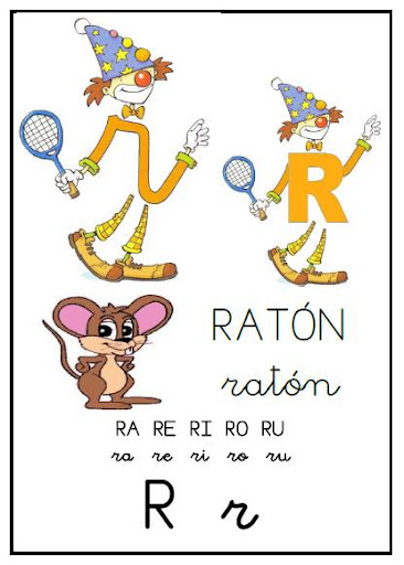 LETRILANDIA: El payaso R