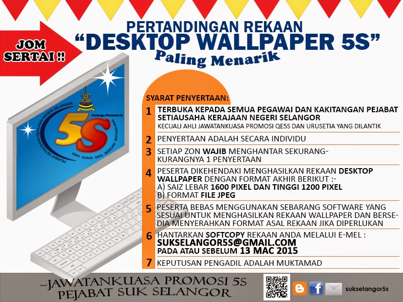 Promosi EKSA Pejabat SUK Selangor: Pertandingan Rekaan Desktop ...
