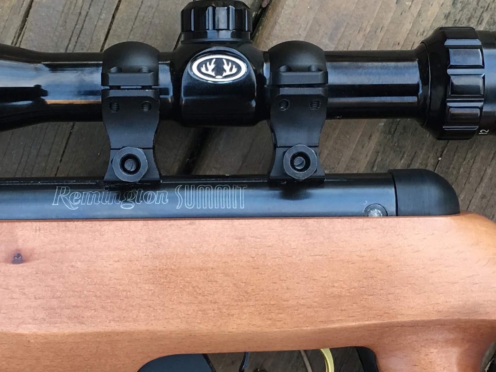 Another Airgun Blog: Remington Summit in a Benjamin NP2 Stock