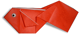 Goldfish - Easy Origami instructions For Kids
