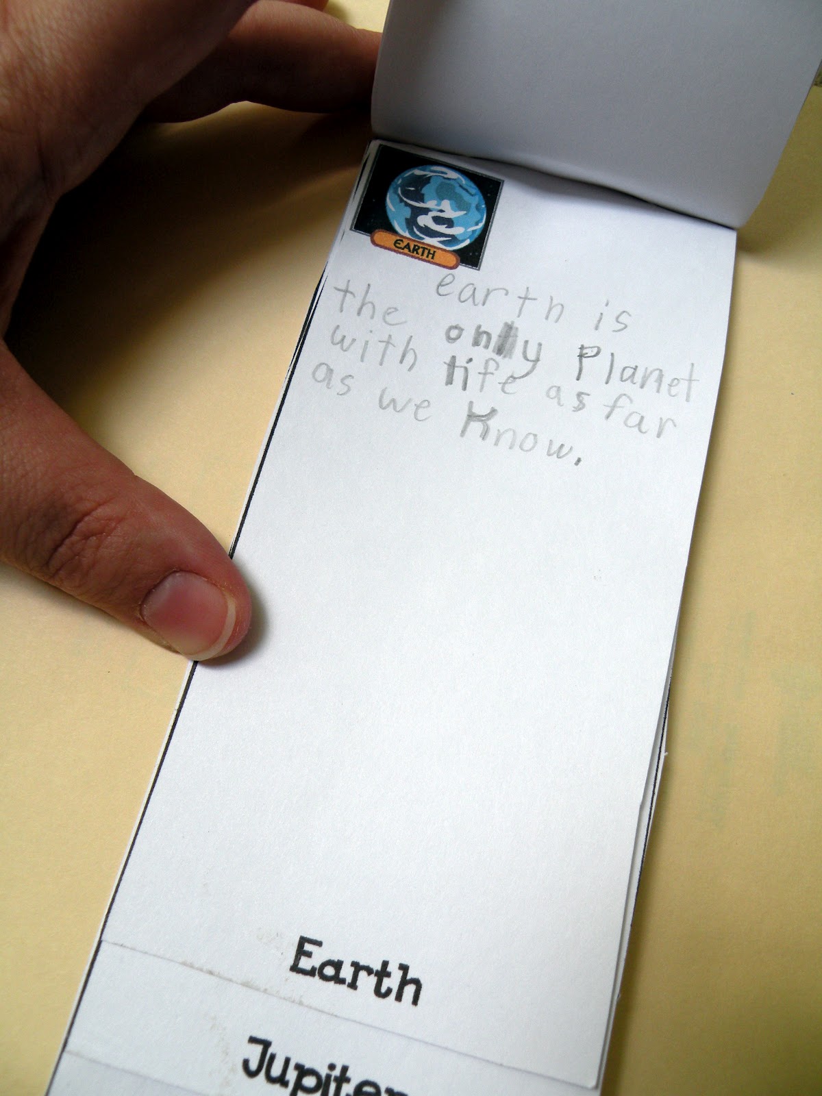 The Fantastic Five: Science Sunday: A Space Lapbook