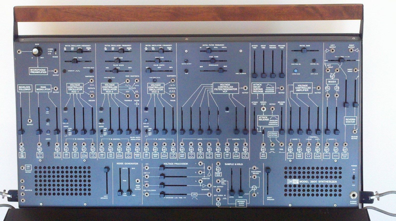 MATRIXSYNTH: ARP 2600 Grey Meanie