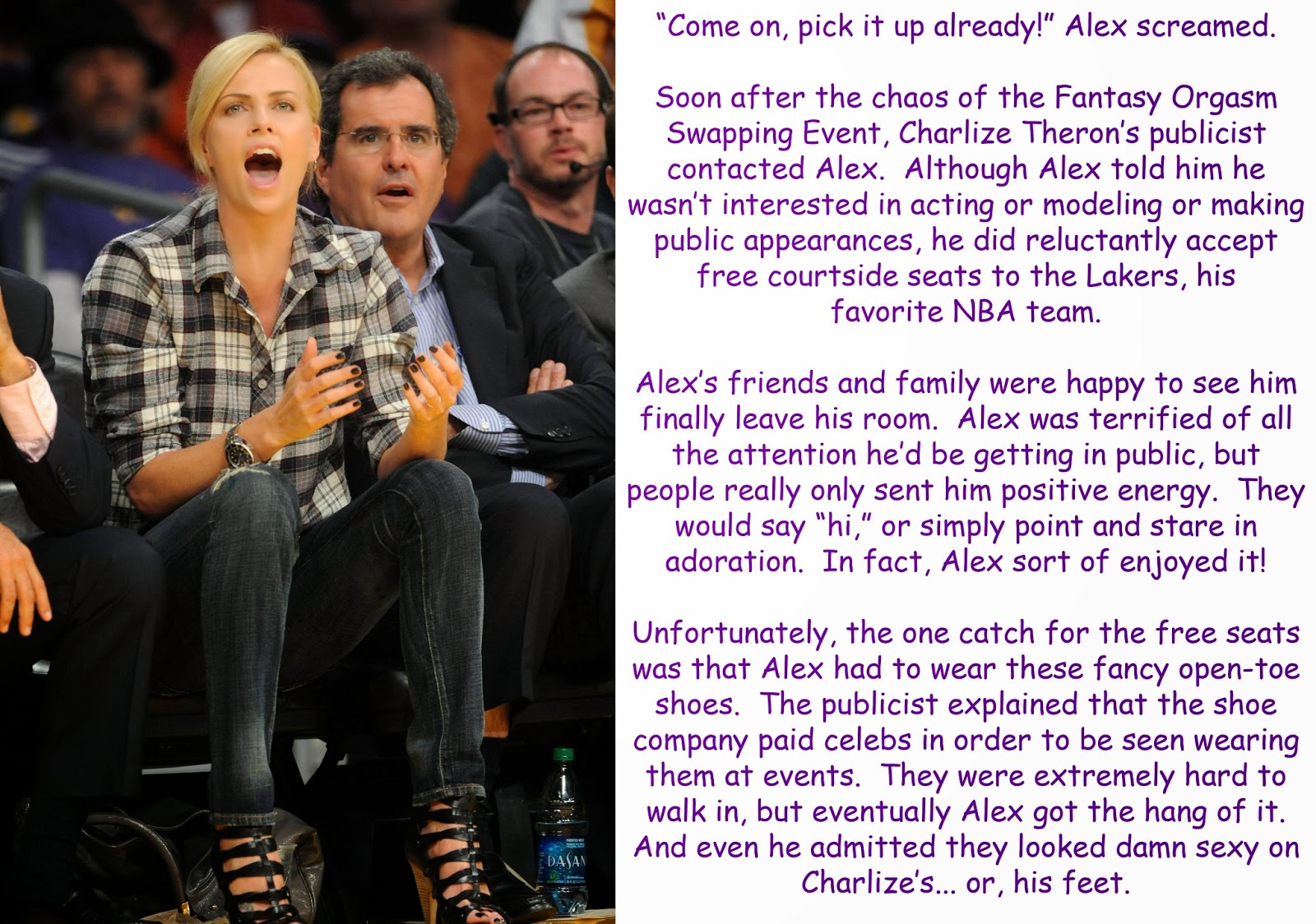 TG Swapping Caps: Switching bodies with Charlize (series)