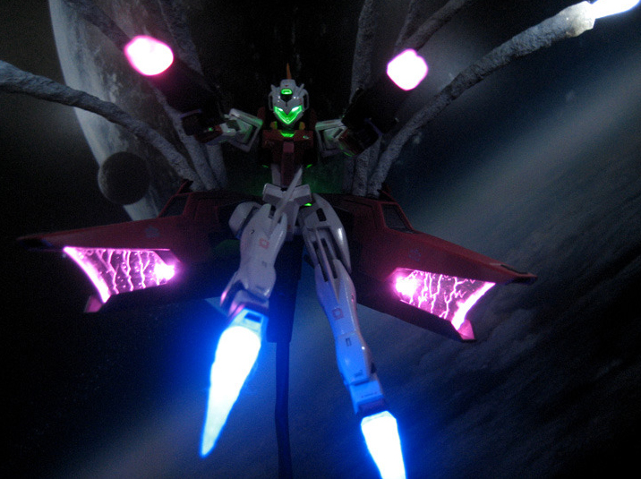 GUNDAM GUY: HG GN ARCHER Revolution - Customized Build w/ LEDs