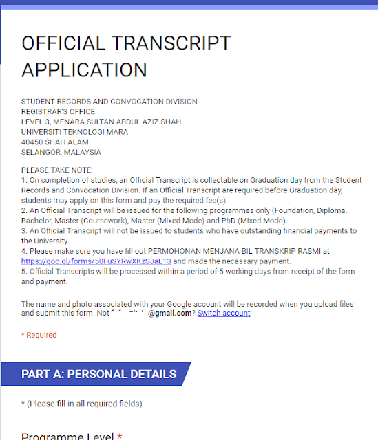 O R D I N A R Y: Cara untuk memohon sijil skrol & transcript