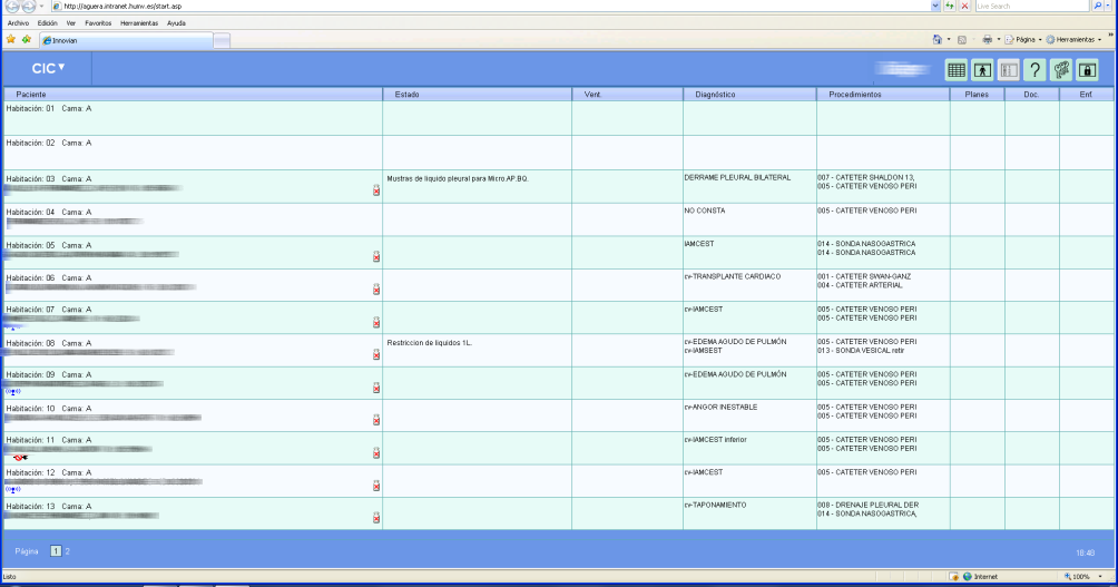Software de cuidados : Innovian