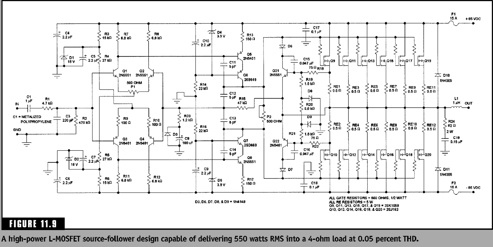 MARSAPE ELETRÔNICA: AMPLIFICADORES DE ÁUDIO COM MOS-FET