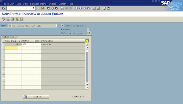 Sap Hcm Consultants: CONFIGURATION OF PA30 TRANSACTION