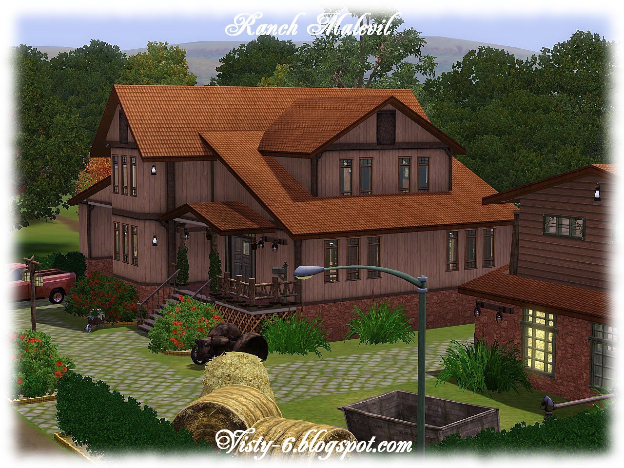 My Sims 3 Blog: Malevil Ranch by Visty6