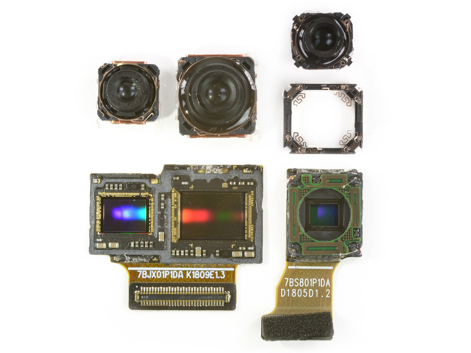 Huawei P20 pro rear camera teardown