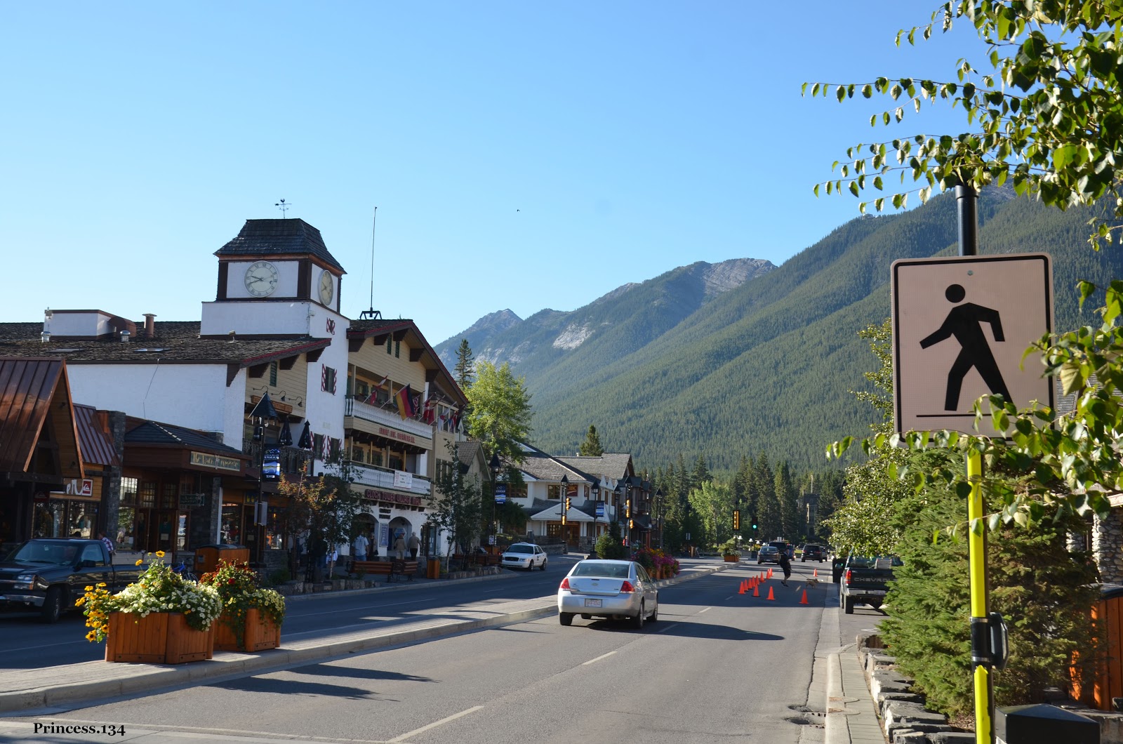 Princess auf Reisen: Canada Nationalparkroute - Banff