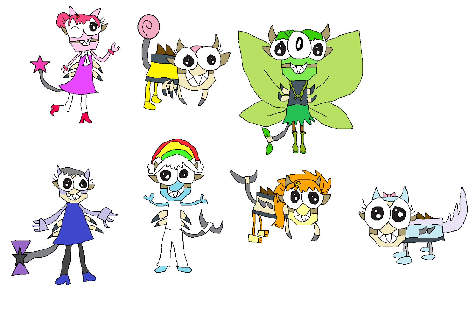 Isabelle's Blog world of toy: Scorpi mix 7 together