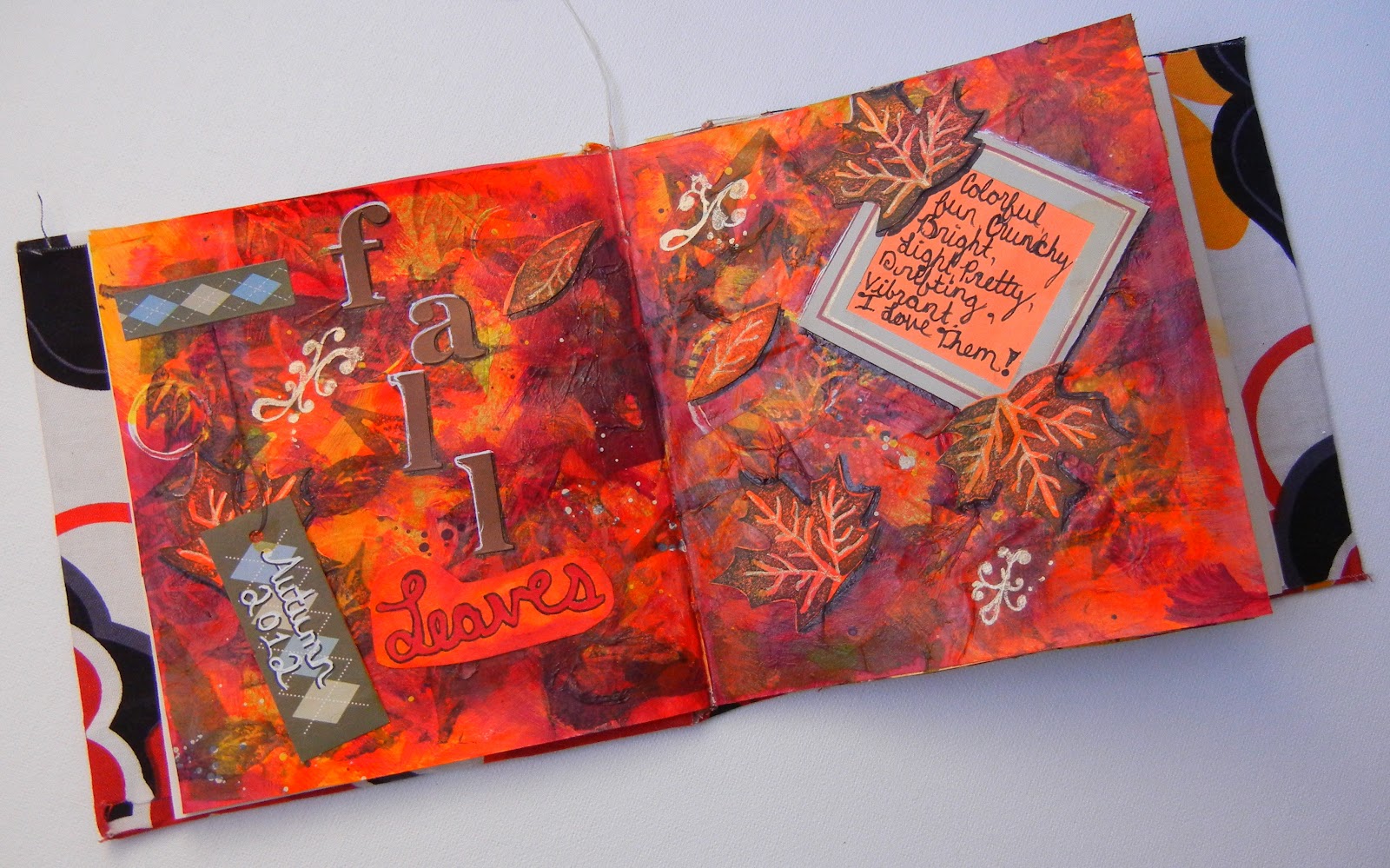 NykkeyB: Serendipity Pages & Fall Art Journal